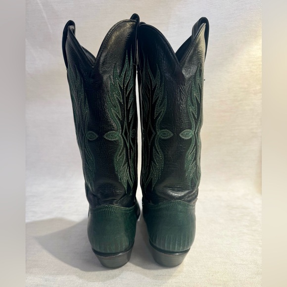 Tony Lama | Shoes | Tony Lama Emerald Green Teju Lizard Ladies Cowboy ...